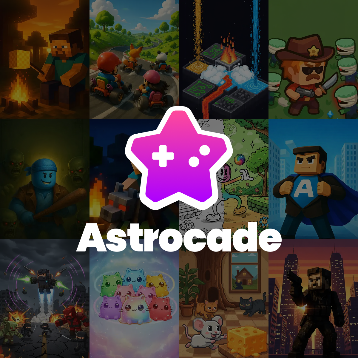 Create Your Game | Astrocade AI Game Builder - No Code Required